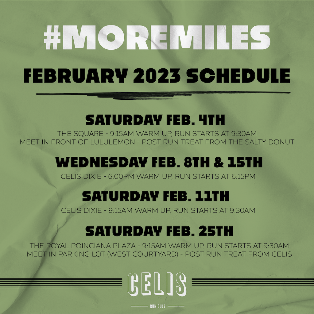 Run Club – Celis Juice Bar