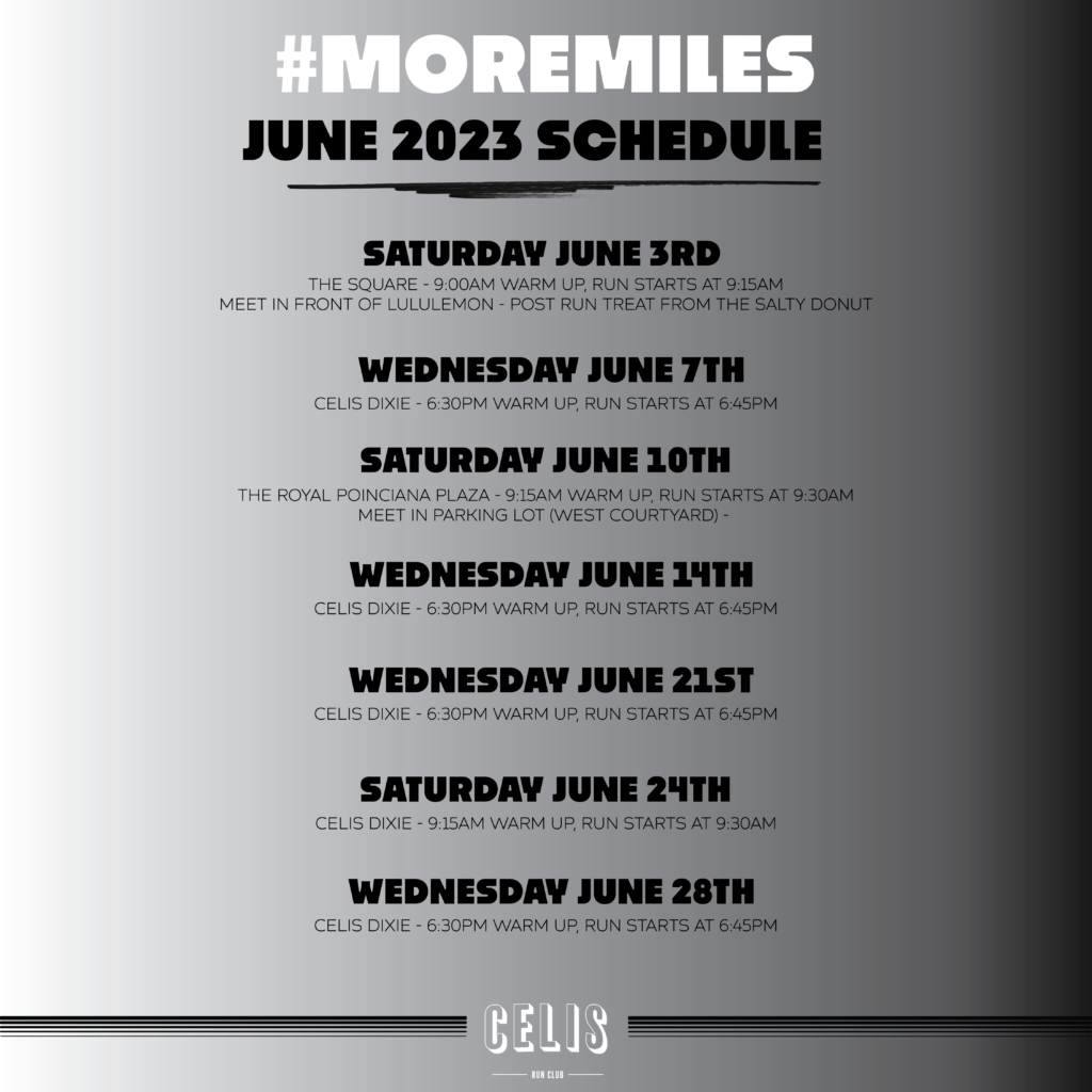 Run Club – Celis Juice Bar